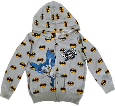 Heroes and Villains - BATMAN Graphic Changing Fleece Hoodie - Vampire Rave.